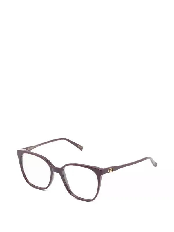 Valentino Garavani Vlogo Square-frame Glasses