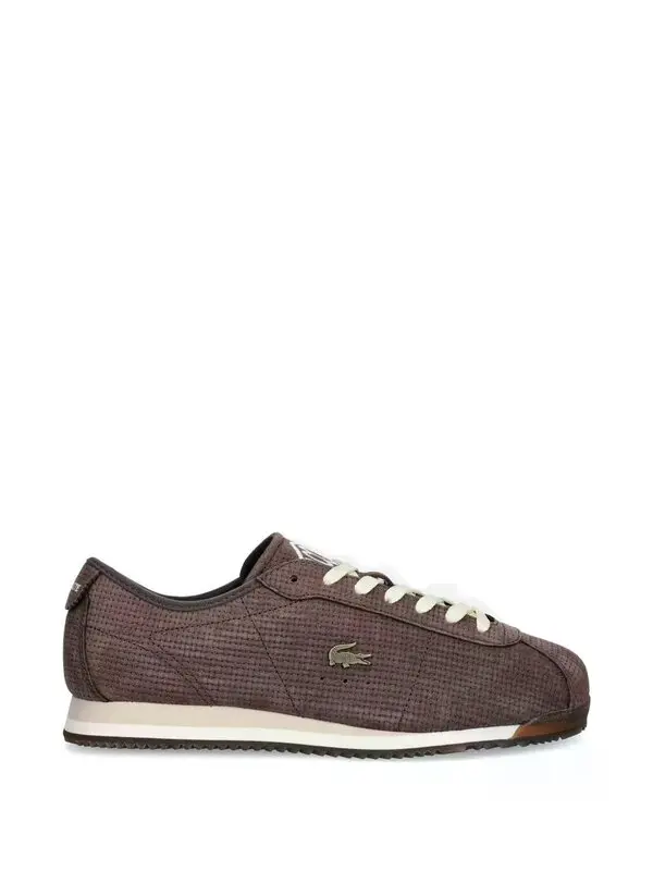 Lacoste Woven Effect Logo Sneakers