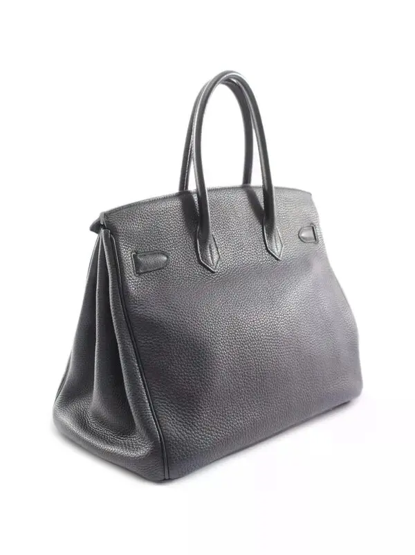 Hermès Togo Leather Birkin 35 Handbag - Black