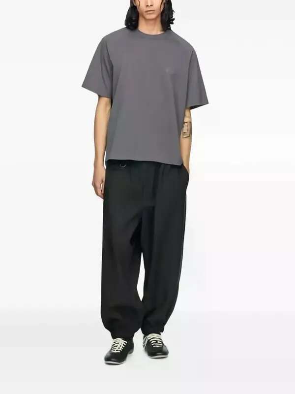 Y3 Logo-print Raglan-sleeve T-shirt