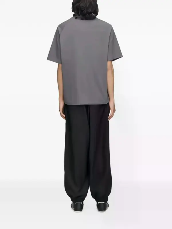 Y3 Logo-print Raglan-sleeve T-shirt