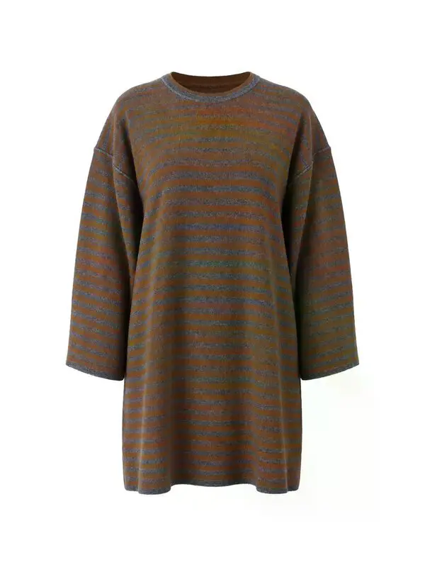 Dolce & Gabbana Horizontal-stripe Drop-shoulder Sweater