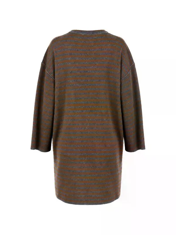 Dolce & Gabbana Horizontal-stripe Drop-shoulder Sweater