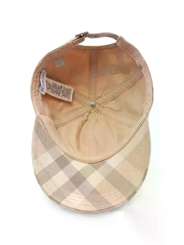 Burberry 2010s Checked Baseball Cap