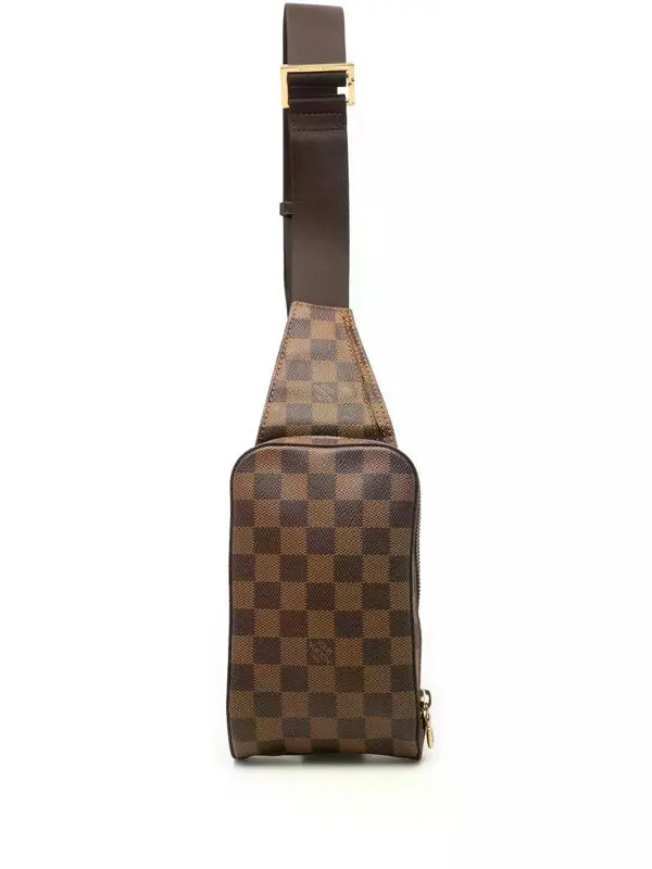 LOUIS VUITTON Damier Ebene Geronimos Crossbody Bag