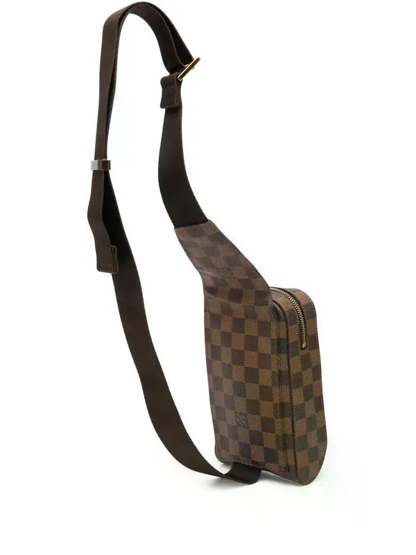 LOUIS VUITTON Damier Ebene Geronimos Crossbody Bag