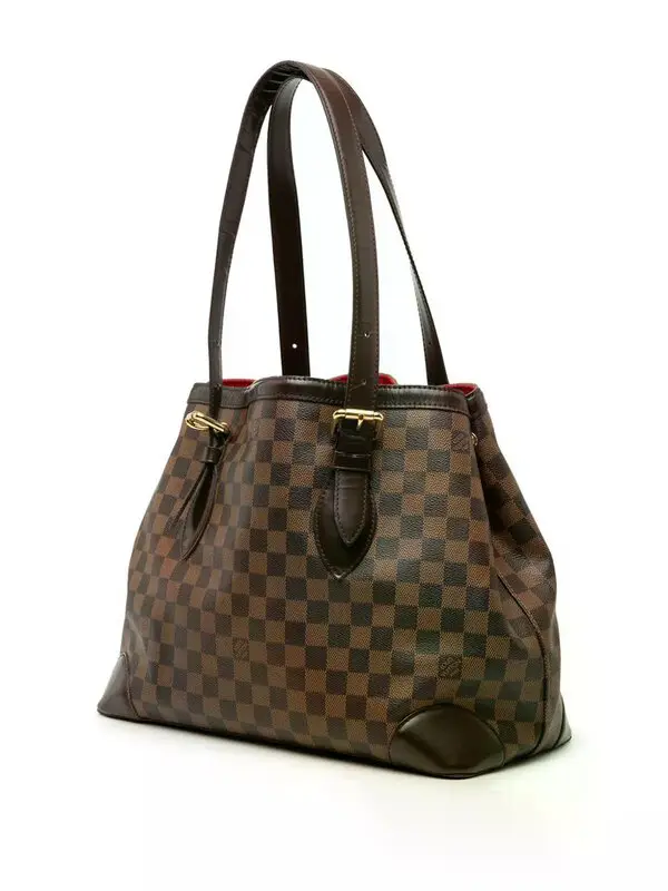 LOUIS VUITTON 2011 Damier Ebene Hampstead Mm Tote Bag