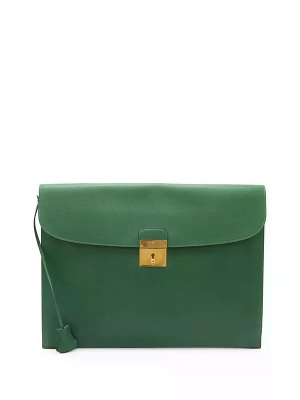 Hermès 1996 Courchevel Kirius Clutch Bag