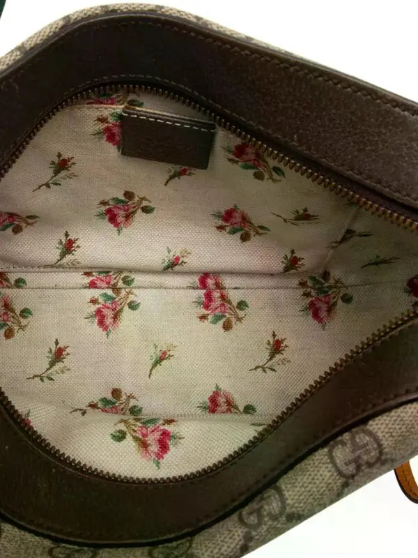 Gucci 2000-2015 Gg Supreme Web Neo Vintage Crossbody Bag