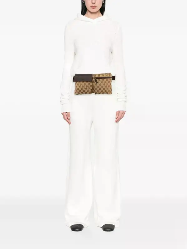 Gucci 2000-2015 Gg Canvas Double Pocket Belt Bag