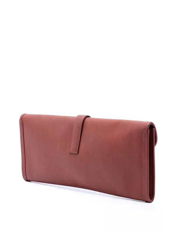 Hermès 2008 Epsom Jige Elan 35 Clutch Bag