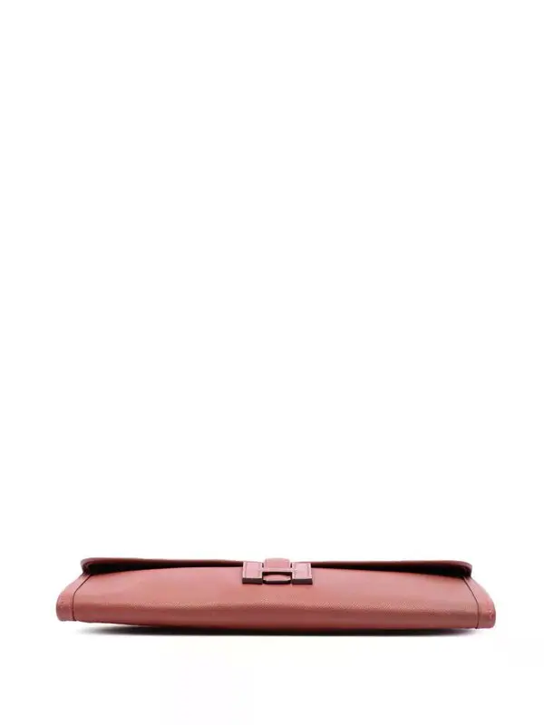Hermès 2008 Epsom Jige Elan 35 Clutch Bag