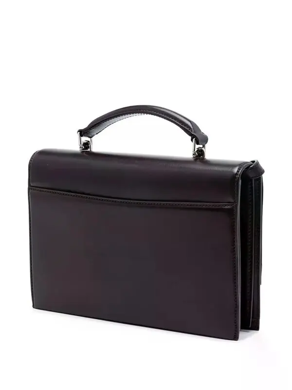Saint Laurent 2018 Leather Babylone Top Handle Bag Satchel