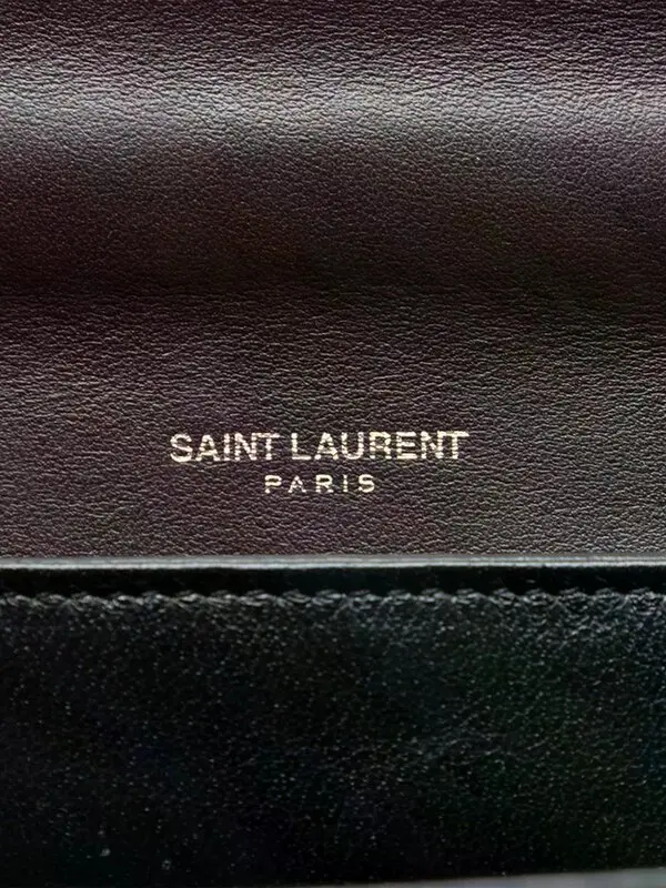 Saint Laurent 2018 Leather Babylone Top Handle Bag Satchel
