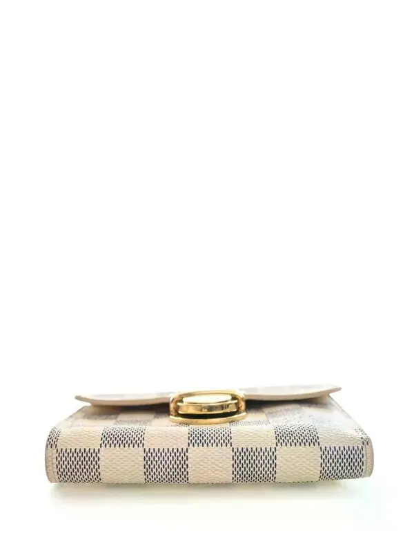 LOUIS VUITTON 2006-2009 Damier Azur Koala Wallet Small Wallets