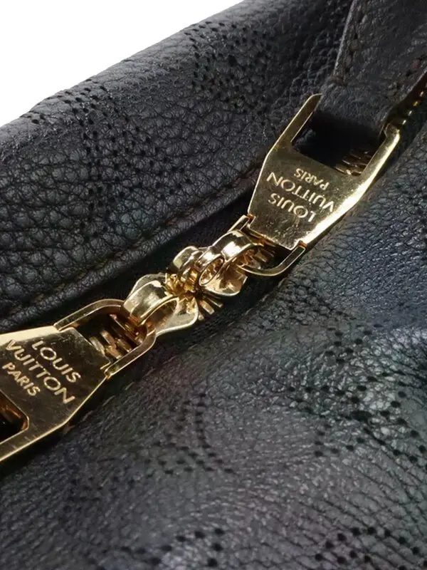 LOUIS VUITTON Monogram Mahina Selene Mm Satchel