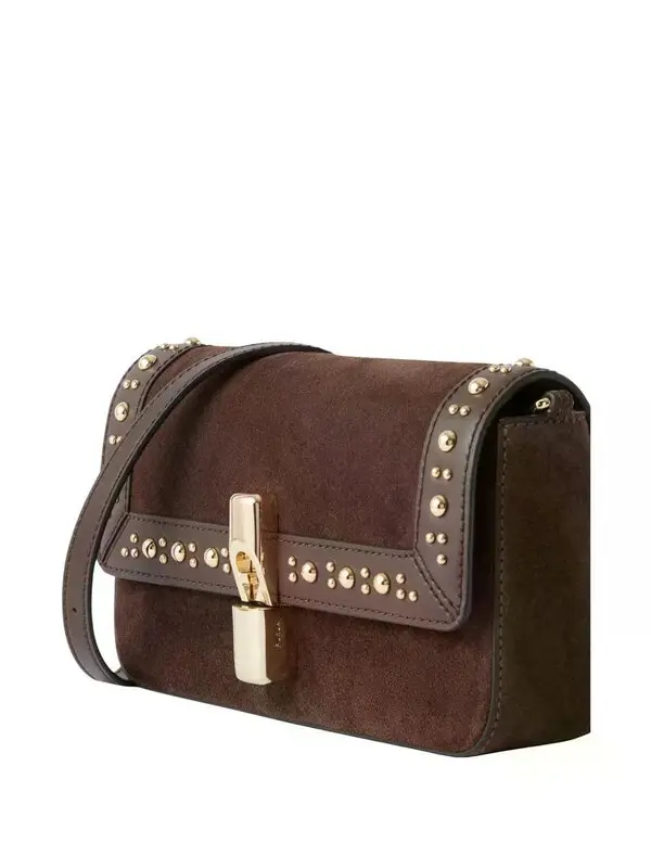 Furla Stud-embellished Leather Crossbody Bag