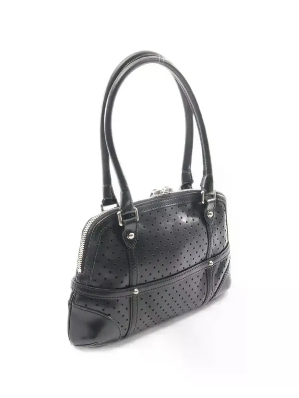 Gucci 2010s Interlocking G Perforated Handbag