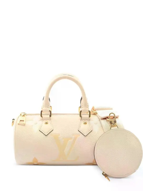 LOUIS VUITTON 2021 Papillon Monogram Empreinte Tote Bag - Neutrals