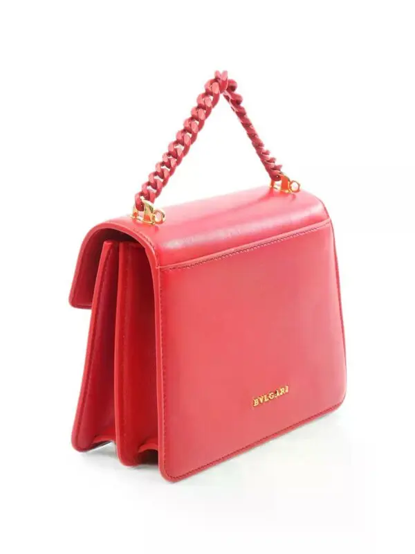 BVLGARI 2010s Serpenti Forever Chain Mini Handbag