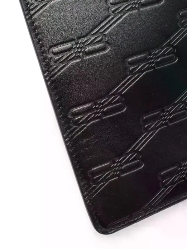 Balenciaga 2010s Bb Logo-monogram Clutch Bag