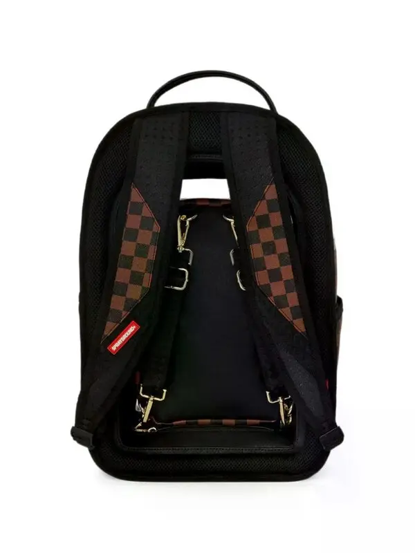 SPRAYGROUND Checkered Backpack - Brown
