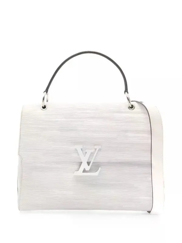 LOUIS VUITTON 2019 Epi Grenelle Mm Handbag - White
