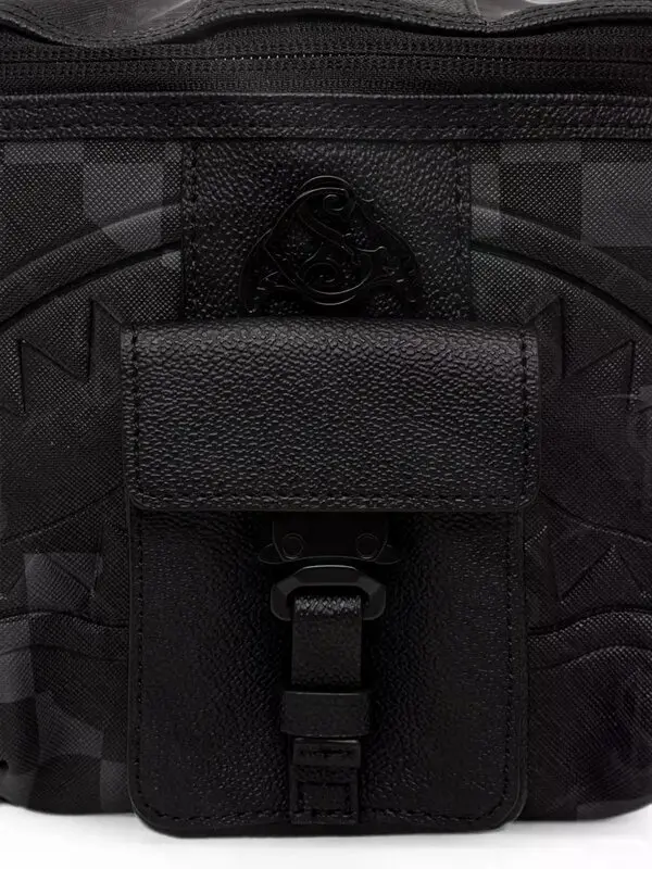 SPRAYGROUND Check-print Shark-mouth Belt Bag