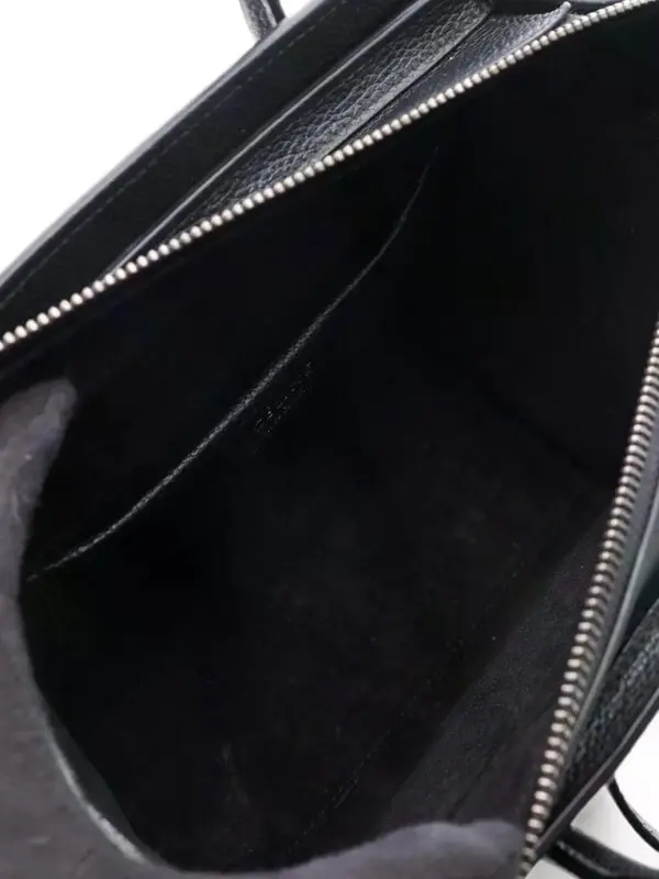 Celine 2010s Luggage Nano Shopper Two-way Handbag