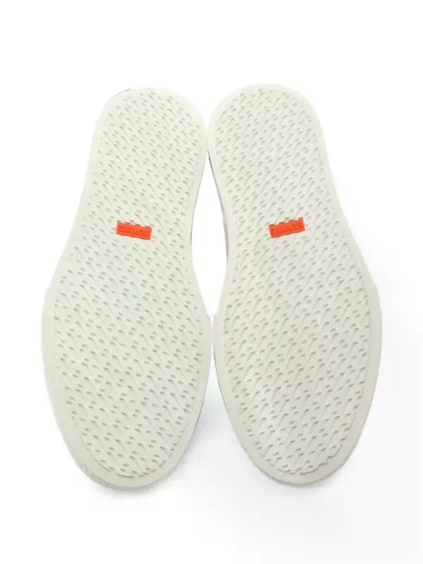 Hermès Panelled High-top Sneakers