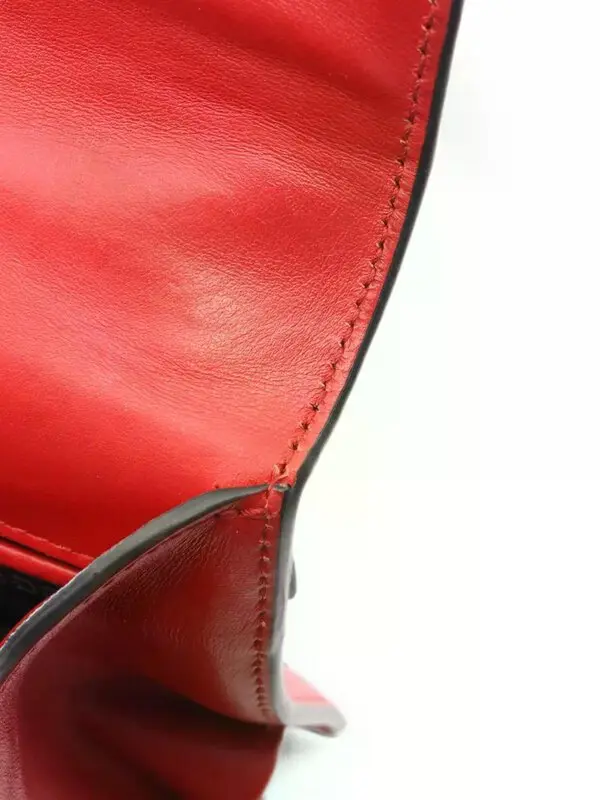 Prada 2000s Leather Chain Shoulder Bag