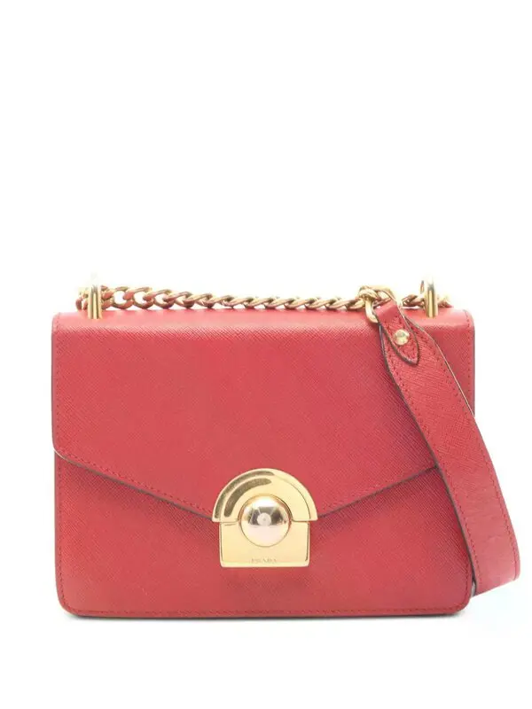 Prada Leather Chain Shoulder Bag