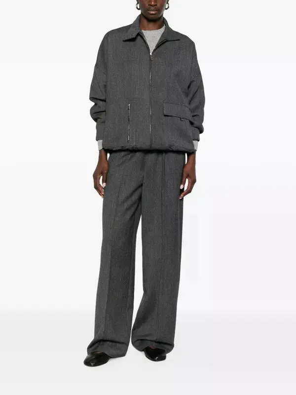 Fabiana Filippi Zip-up High-neck Coat