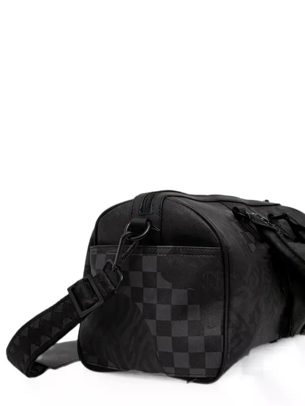 SPRAYGROUND Check-pattern Logo-patch Holdall