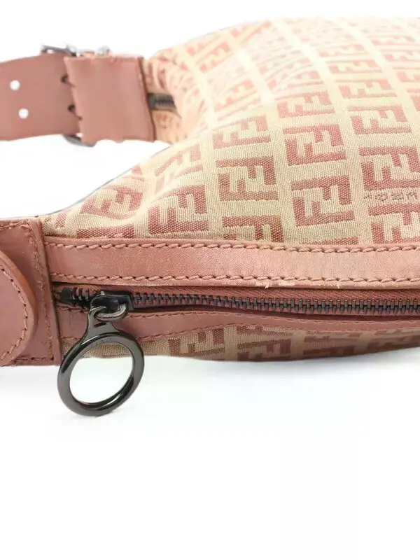 Fendi 2000s Zucchino Oyster Shoulder Bag