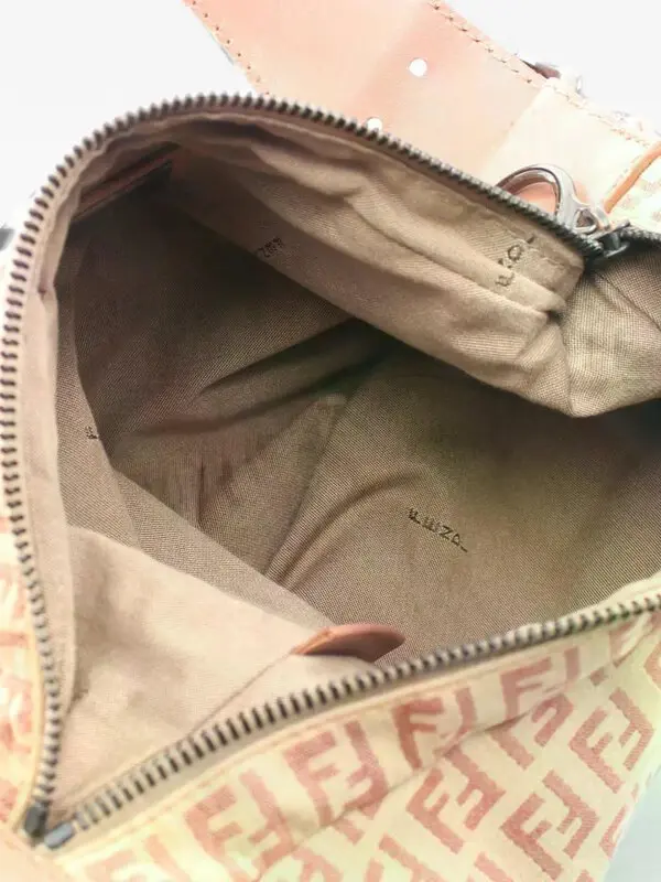 Fendi 2000s Zucchino Oyster Shoulder Bag
