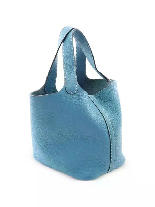 Hermès Pm Picotane Tote Bag - Blue