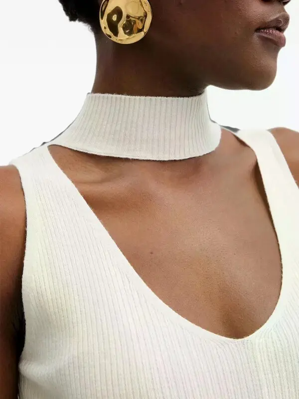 HAVEONE Ribbed-knit Top