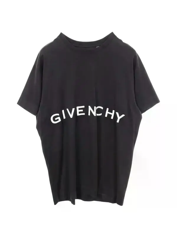 Givenchy 2010s 4g Logo-embroidered T-shirt