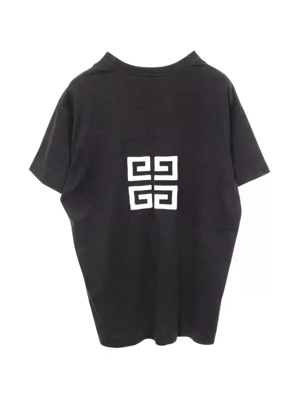Givenchy 2010s 4g Logo-embroidered T-shirt