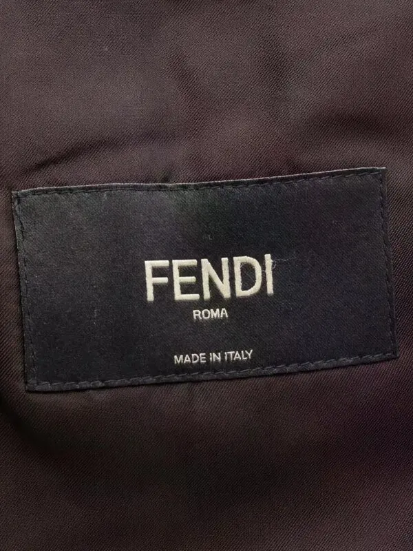 Fendi 2010s Zucca Tailored Jacket
