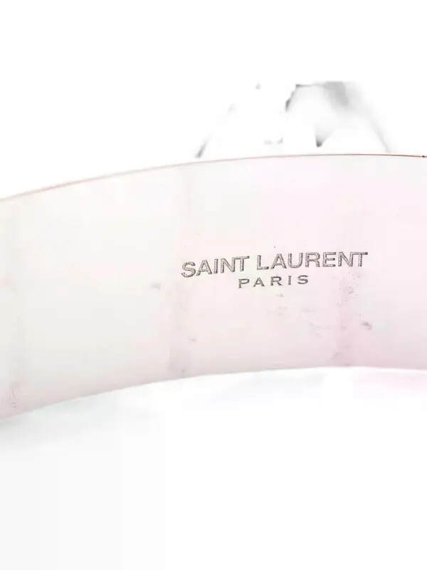 Saint Laurent 2000s Rhinestone-embellished Cuff Bracelet