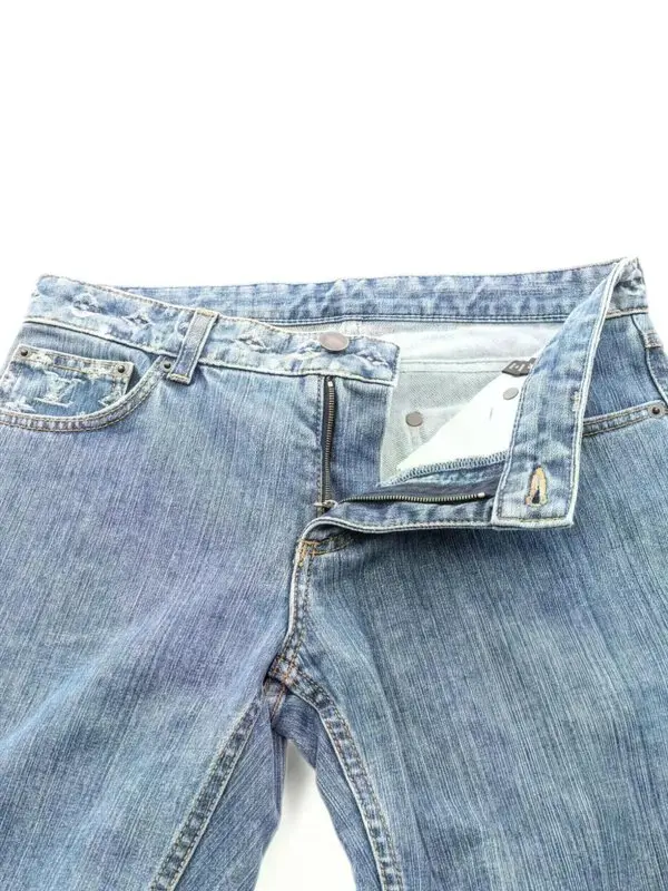 LOUIS VUITTON 2010s Monogram Straight-leg Jeans