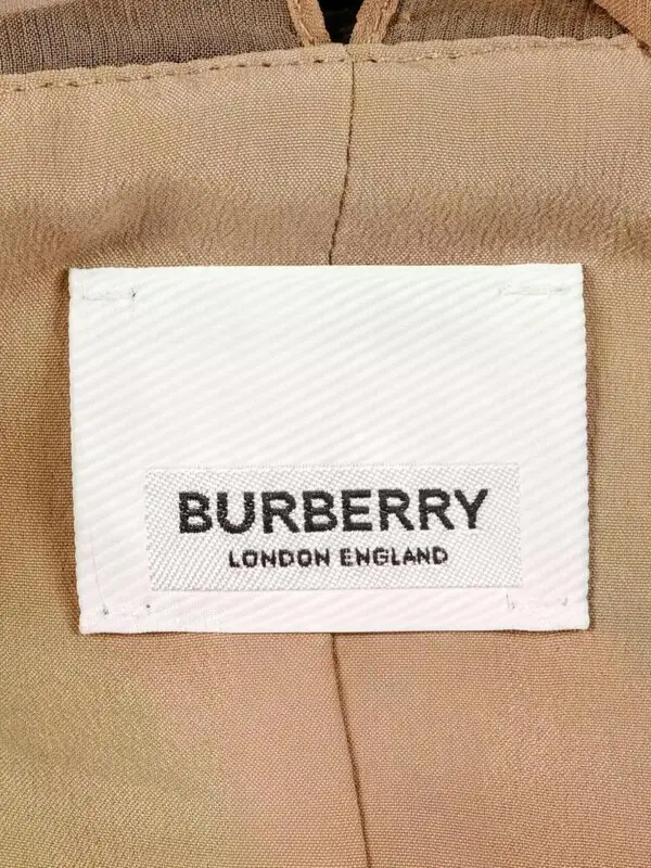 Burberry 2010s Lace Silk Mini Dress