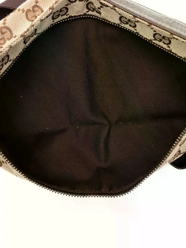 Gucci 2000-2015 Gg Canvas Double Pocket Belt Bag