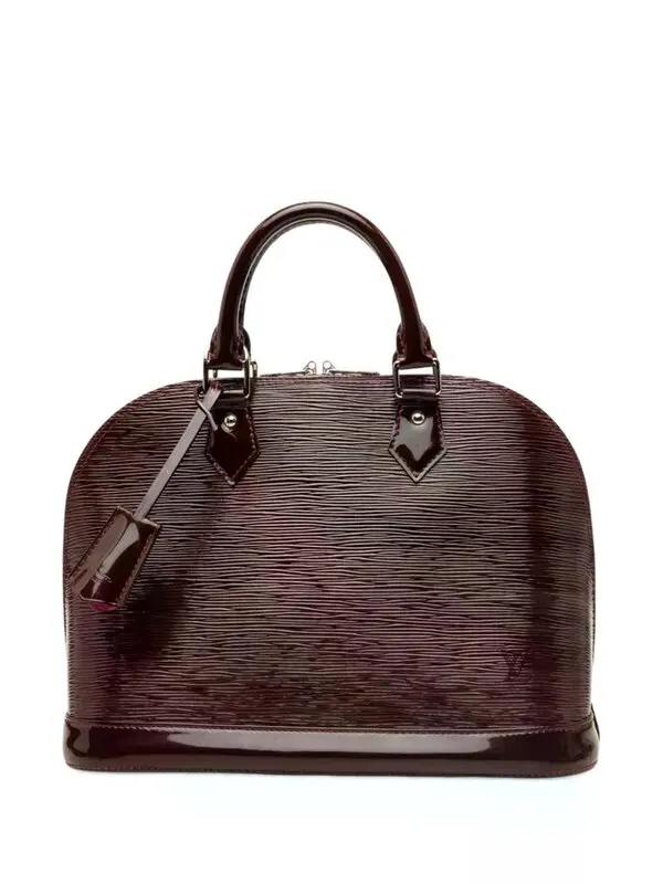 LOUIS VUITTON 2013 Electric Epi Alma Pm Satchel
