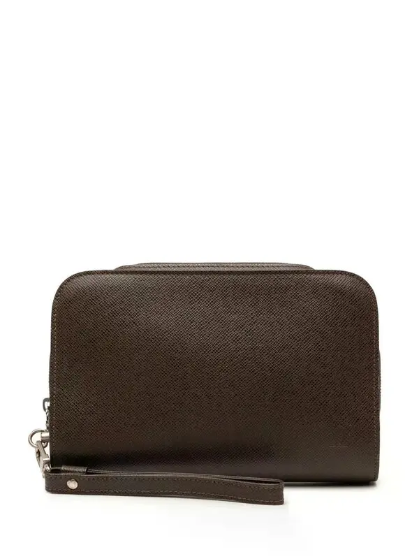 LOUIS VUITTON 2006 Taiga Pochette Baikal Clutch Bag