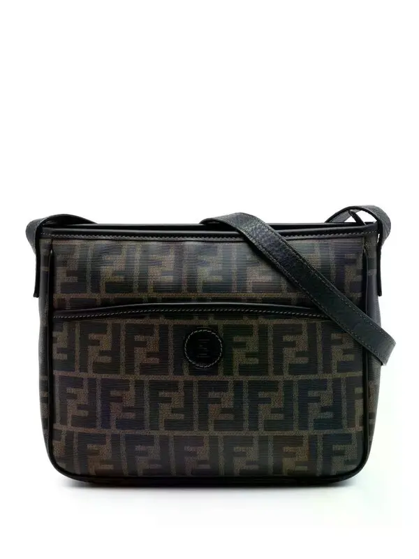 Fendi 20th Century Zucca Coated Canvas Crossbody Bag - Brown