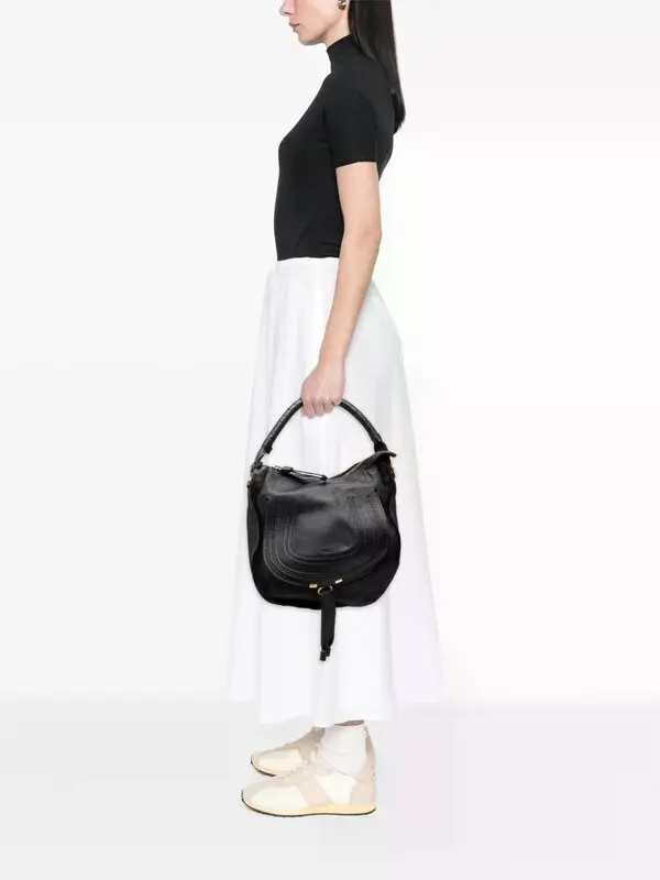 Chloé 2011 Medium Pebbled Calfskin Marcie Hobo Bag