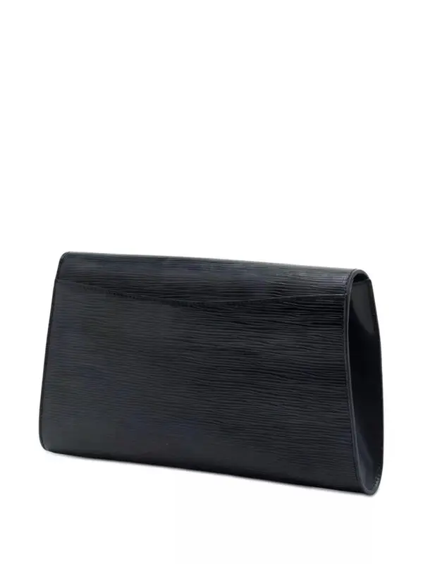 LOUIS VUITTON 1997 Epi Pochette Art Deco Clutch Bag